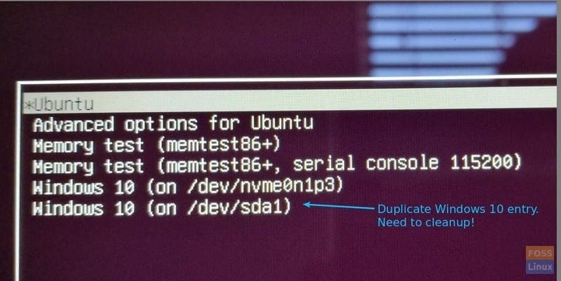 How To Edit Grub Bootloader And Remove Unwanted Entries In Ubuntu