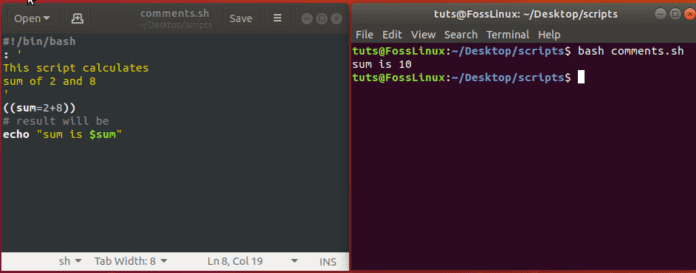 25 Bash Script Examples Foss Linux