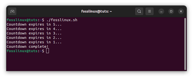 BASH while loop explained with examples | FOSS Linux